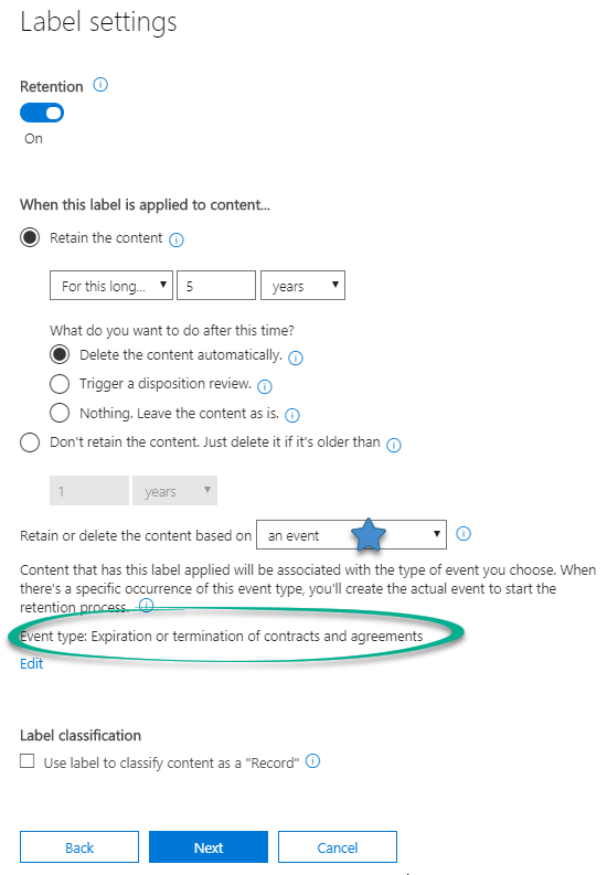 LabelSettings – Joanne C Klein