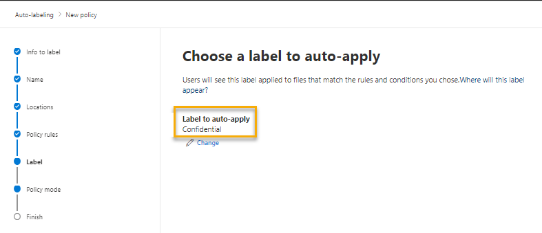 Service side label to use – Joanne C Klein